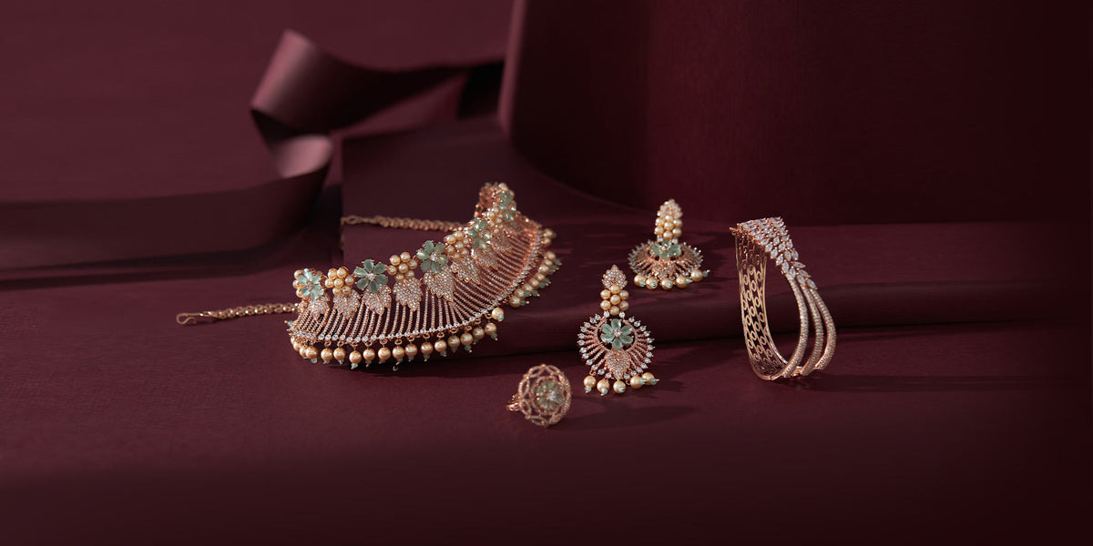 Elegant Zircon Necklaces design | Timeless Sparkle with CZ Necklace ...