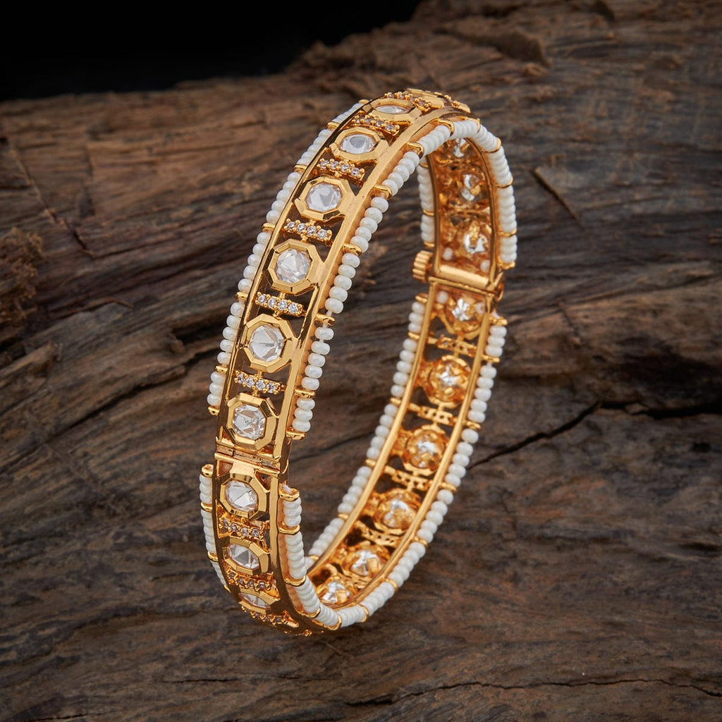 Regal Kundan Bangles Set | Discover New Kundan Bangles Designs