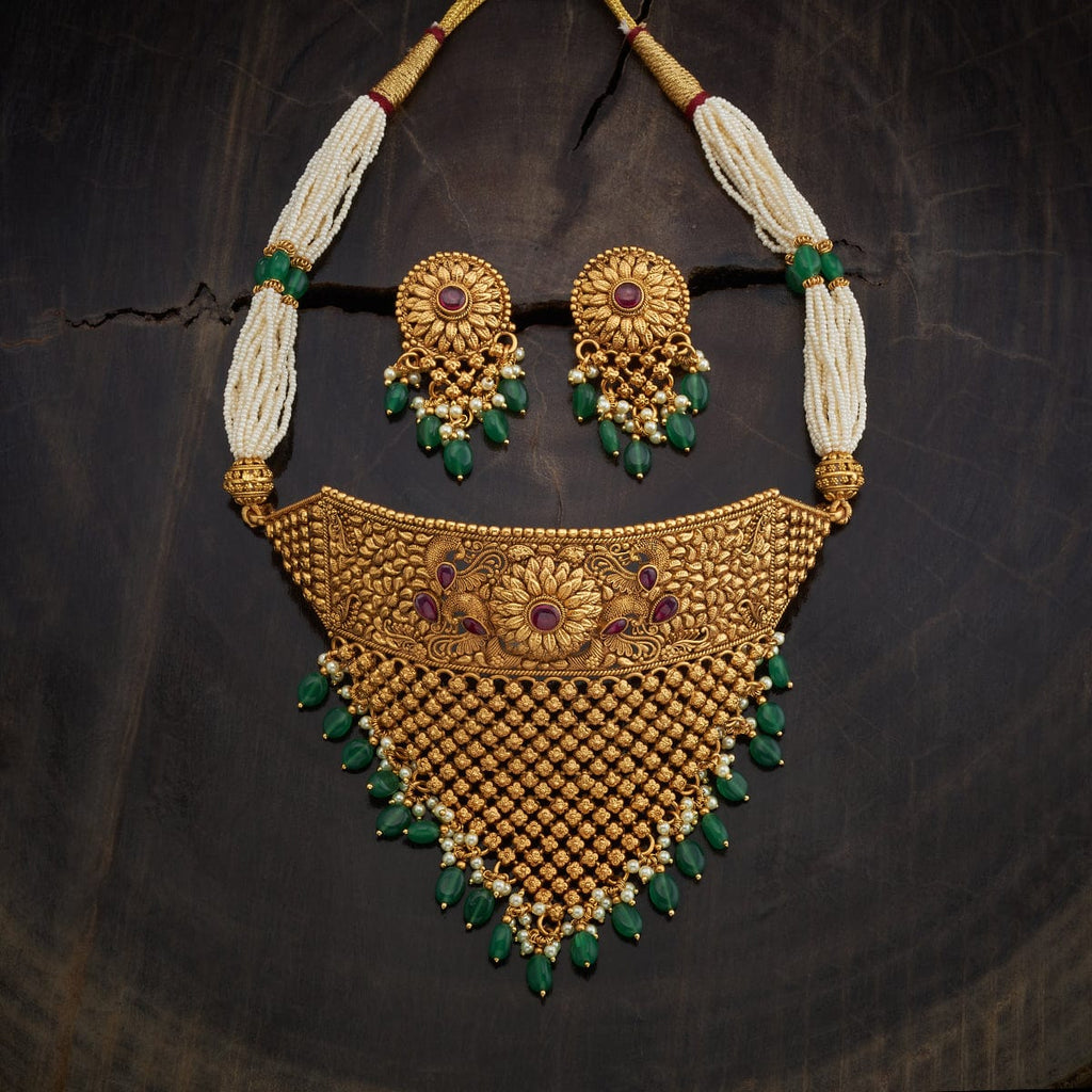 Thushi Design (ठुशी) | Traditional Maharashtrian Thushi Necklace