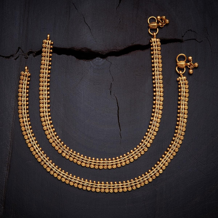 Elegant Pajeb Designs | Traditional Silver Pajeb Collection