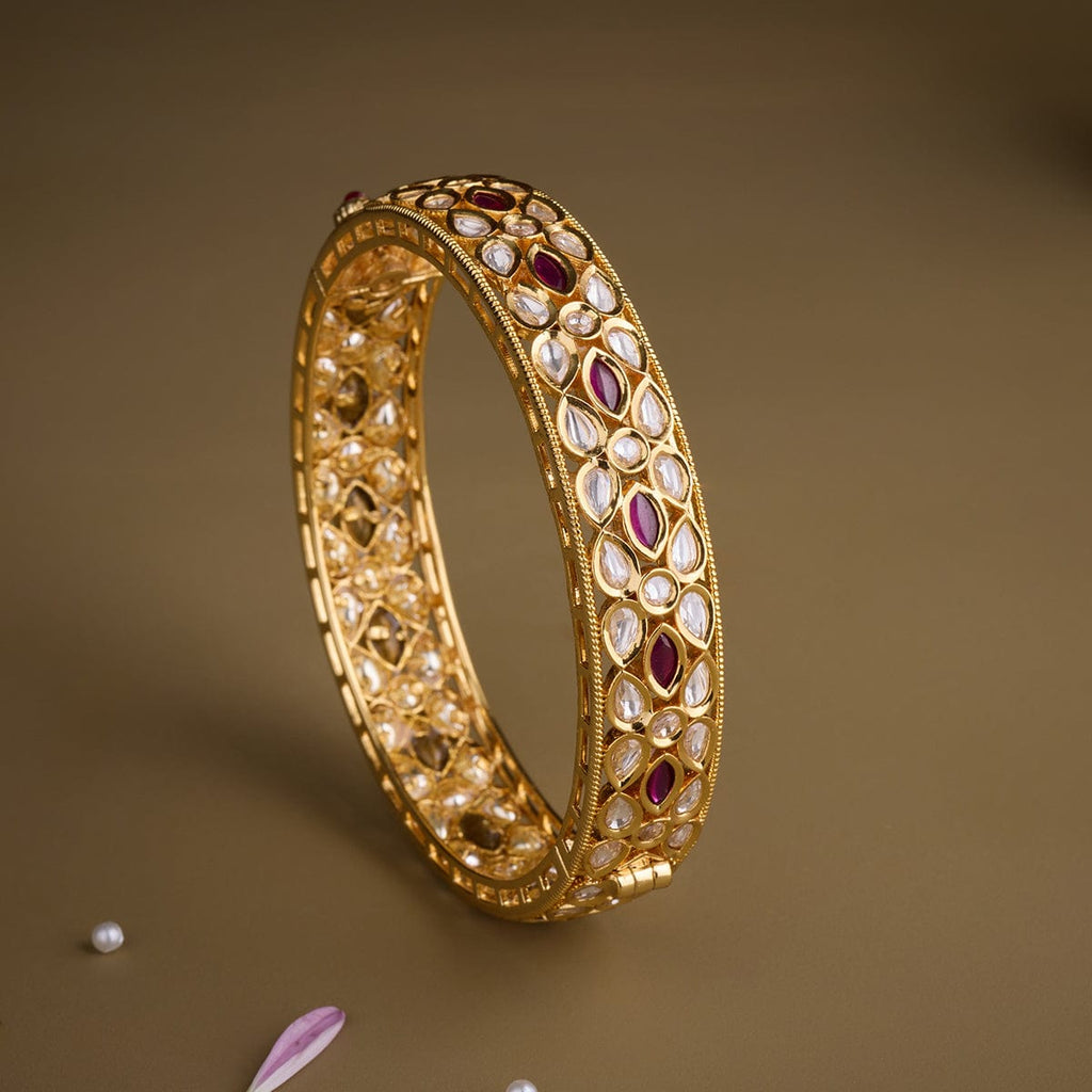 Regal Kundan Bangles Set | Discover New Kundan Bangles Designs