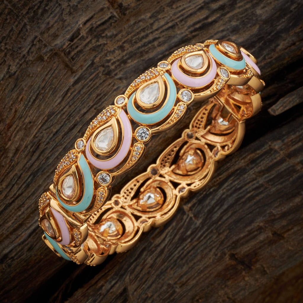 Regal Kundan Bangles Set | Discover New Kundan Bangles Designs