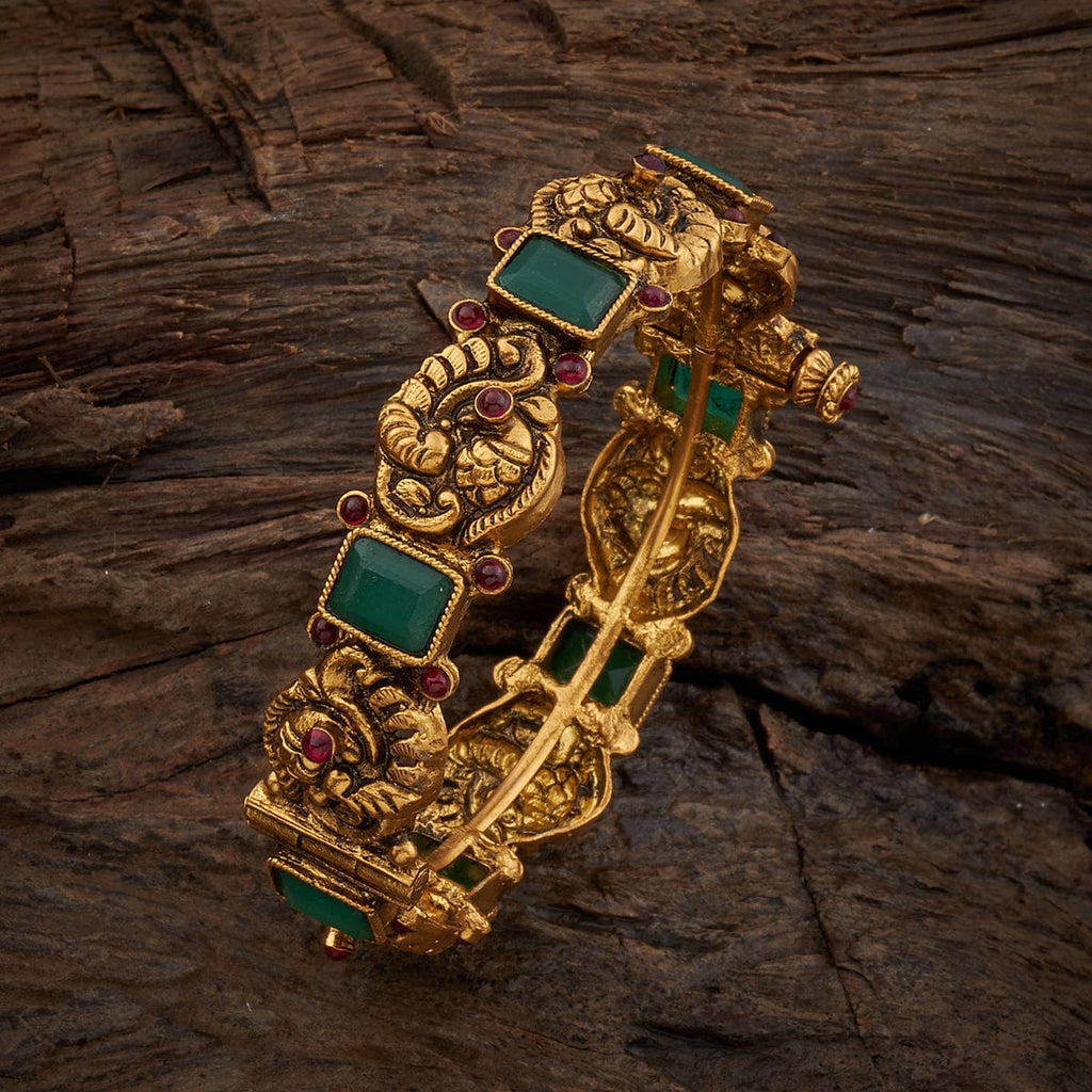 Silver Temple Bangles | Temple Bangles Design