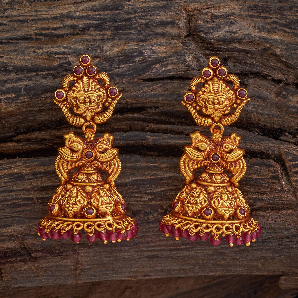 Silver Temple Earring 174176