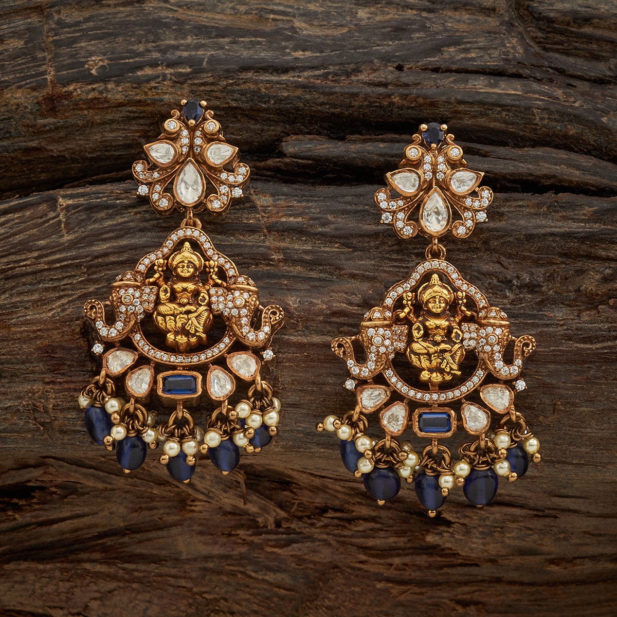 Silver Temple Earring 162693