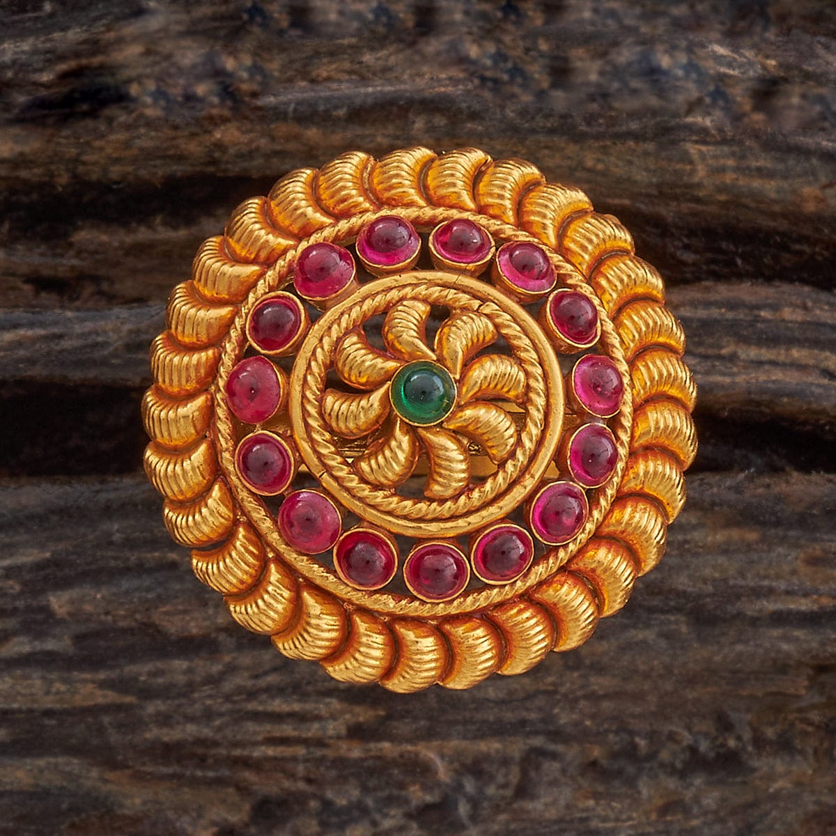 Discover Exquisite Silver Temple Rings at Kushal's Fashion Jewellery