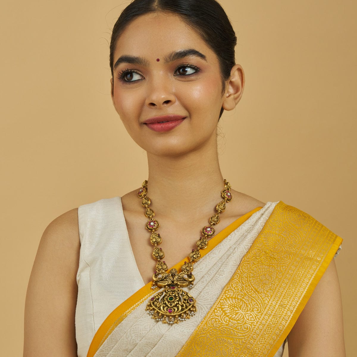 Silver Temple Necklace 177227