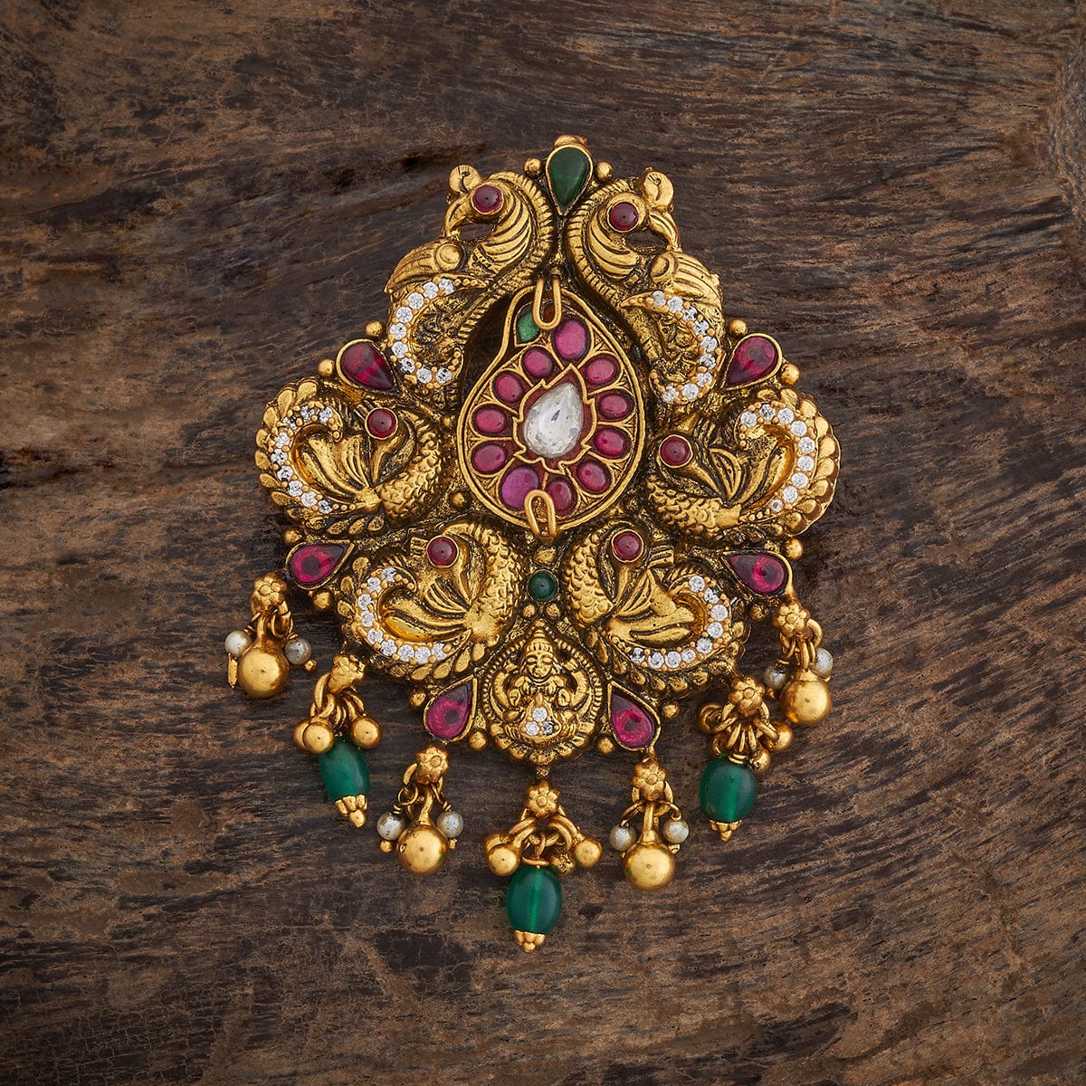 Silver Temple Pendant 170067