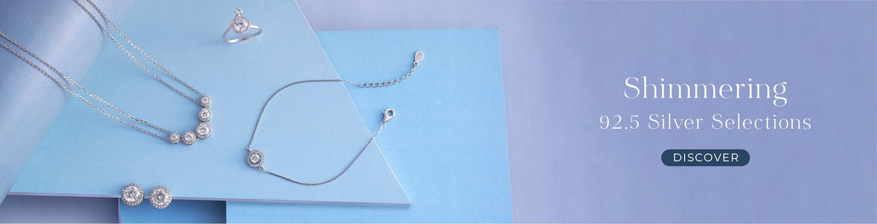 Sterling Silver Jewelry Sets | Starting from ₹ 300 | Shop Now