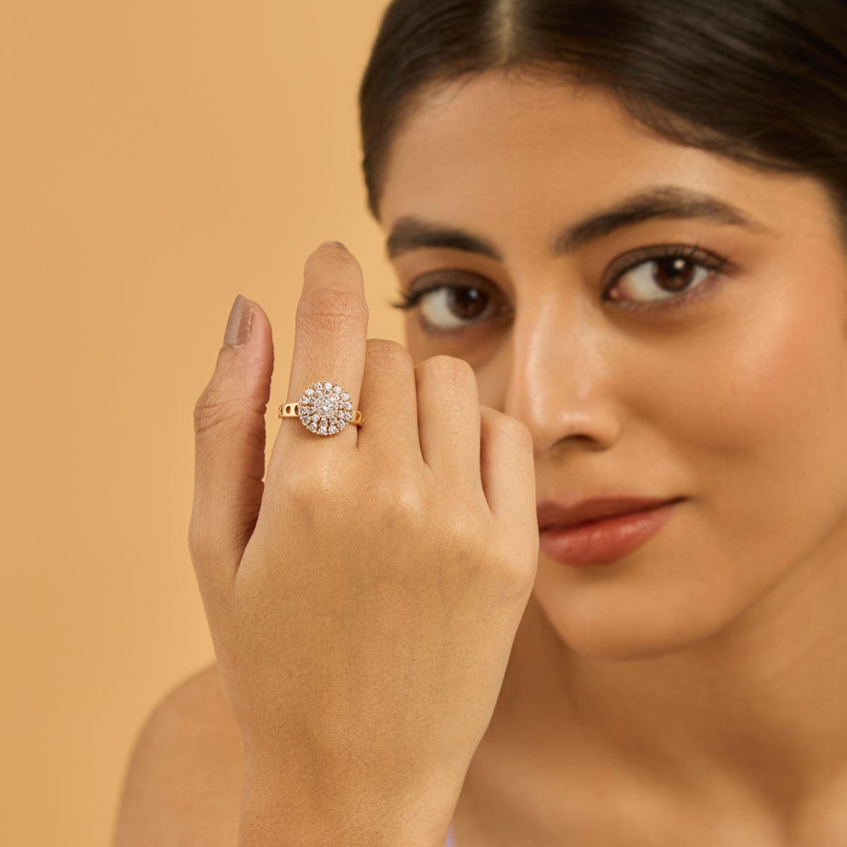 Zircon Finger Ring 178515