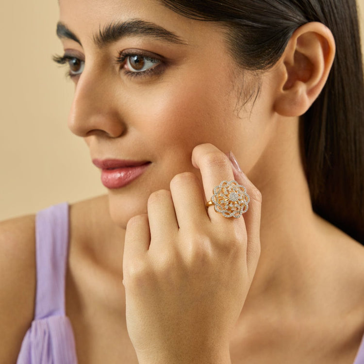 Dazzling Zircon Finger Rings | Zircon Stone Ring