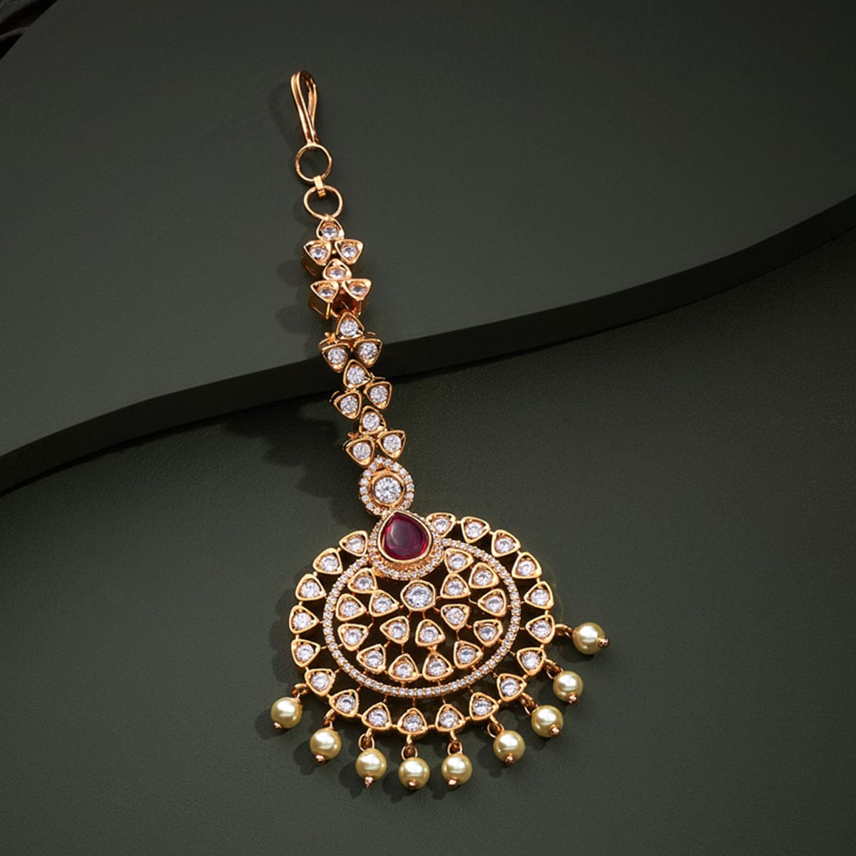 Enhance Your Elegance | Zircon Maang Tikka Collection